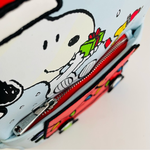 Loungefly | Bags | Loungefly Peanuts Gift Giving Snoopy Woodstock ...